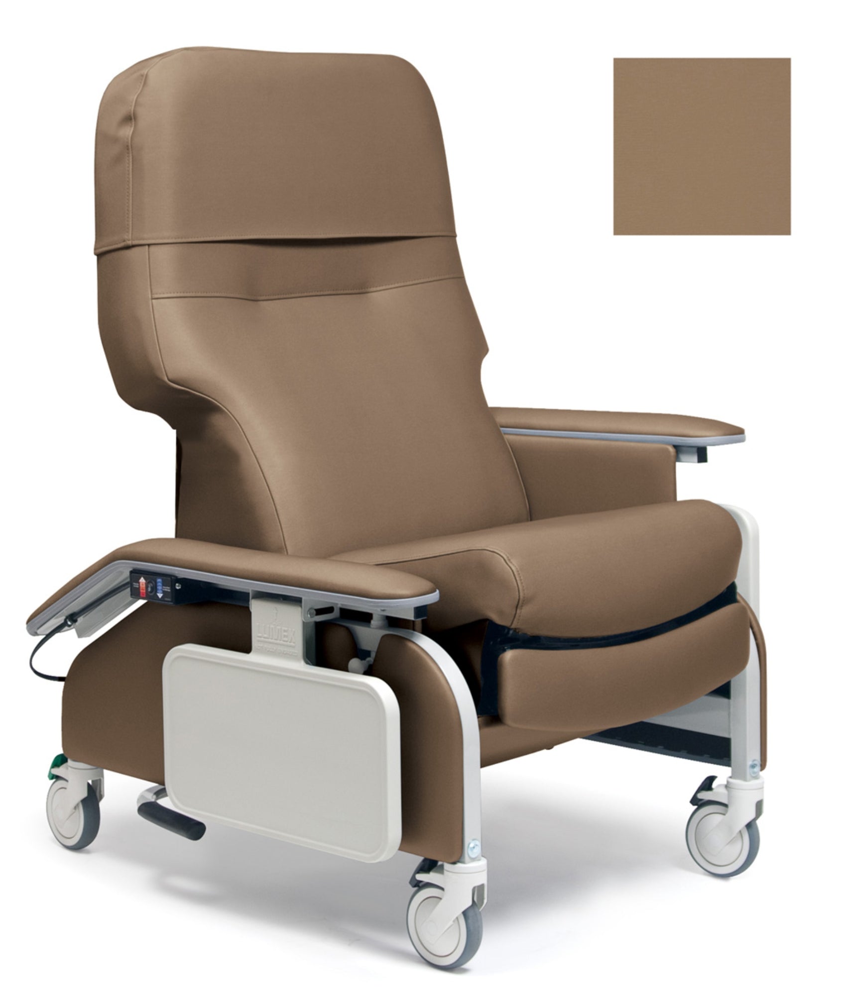 Graham Field Lumex Deluxe Clinical Care Recliner with Drop Arms with F ...